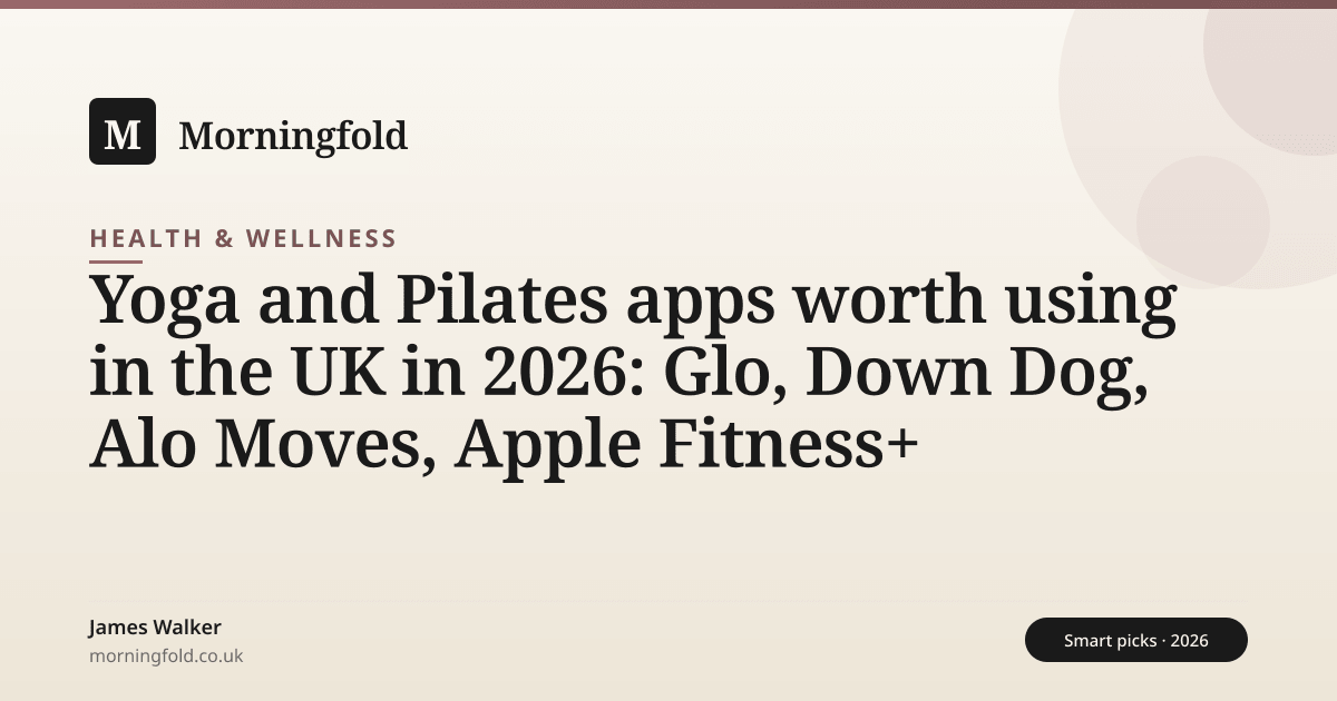 Yoga and Pilates apps worth using in the UK in 2026: Glo, Down Dog, Alo ...